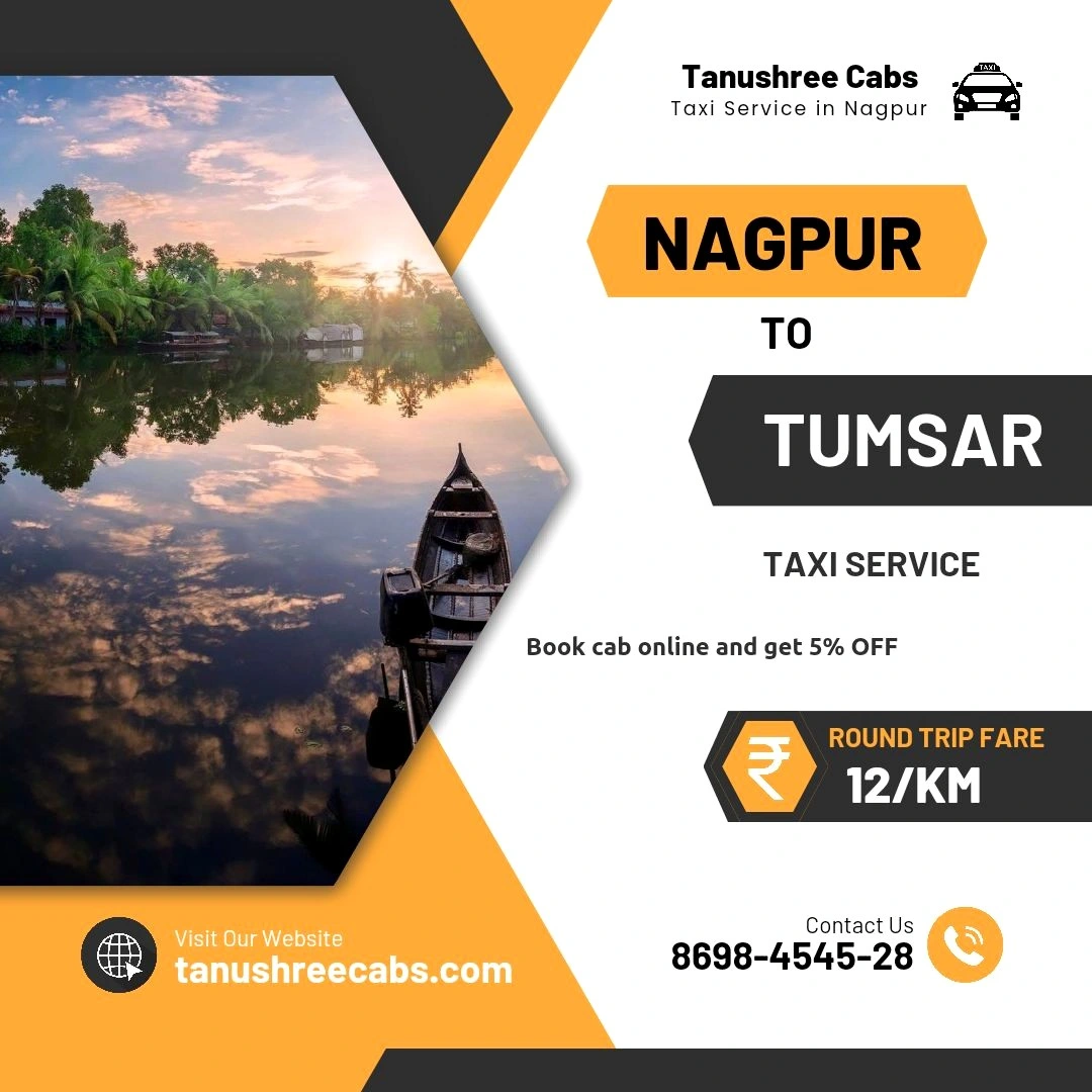 Nagpur to Tumsar Taxi @ ₹3,000-